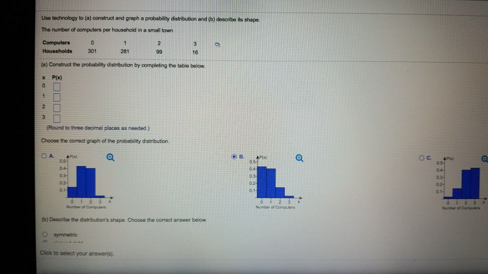 Solved Use technology to (a) construct and graph a | Chegg.com