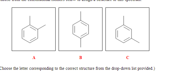 Solved A compound with the formula C8 H10 has the following | Chegg.com