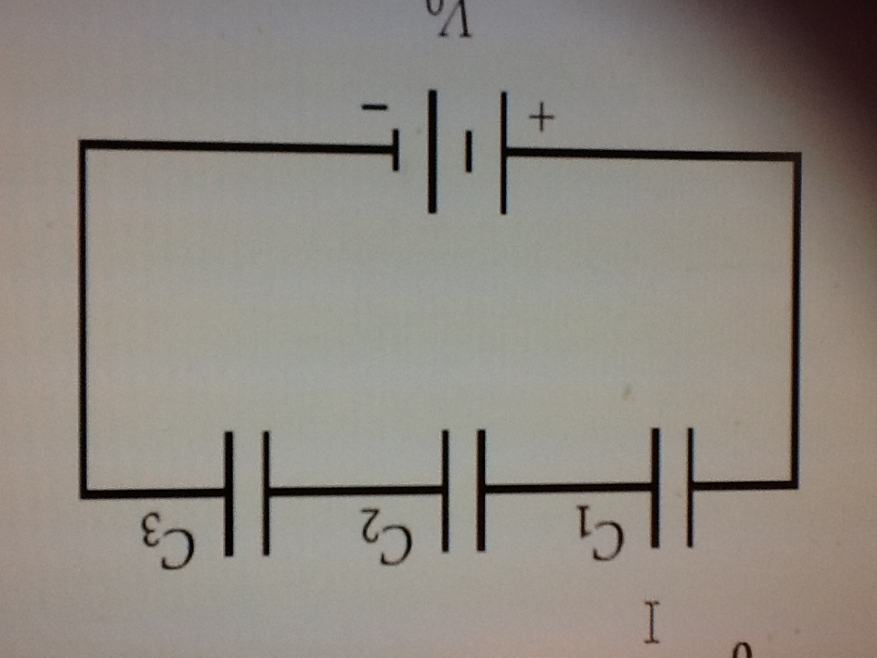 Solved Determine the energy stored in C1 when C1 = 10 ?F, C2 | Chegg.com