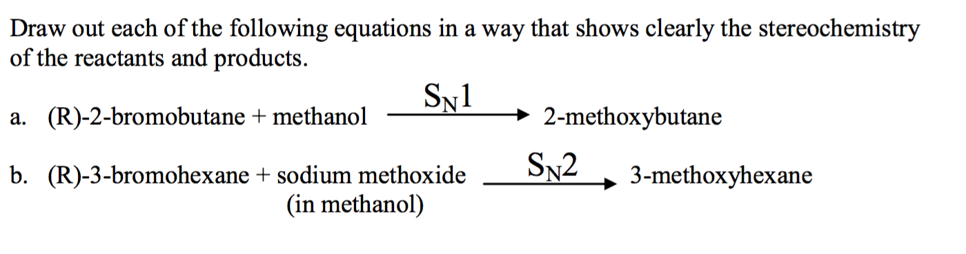 Solved Draw out each of the following equations in a way | Chegg.com