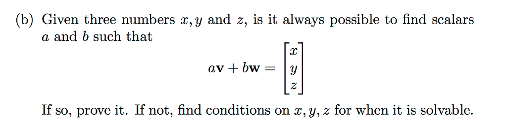 Solved 4. Consider the 3-vectors v i and w -1 (a) Find | Chegg.com
