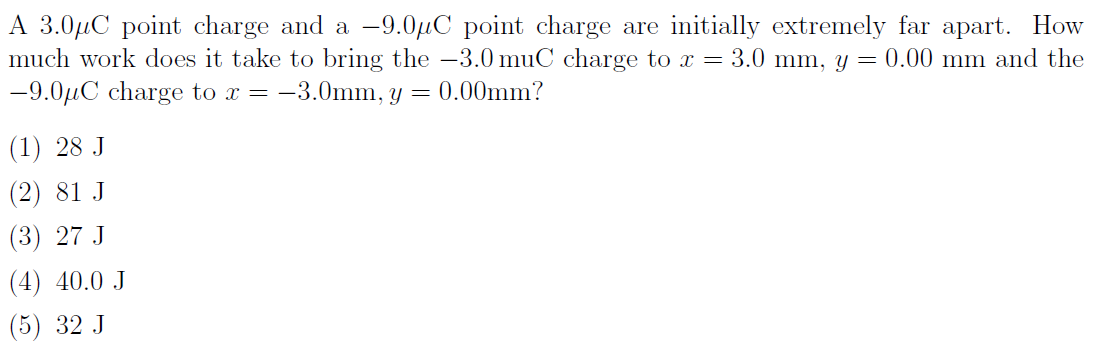 Solved A +7.0,.c point charge and _9.0μC point charge are | Chegg.com