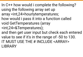 Solved In C++ how would i complete the following? using the | Chegg.com