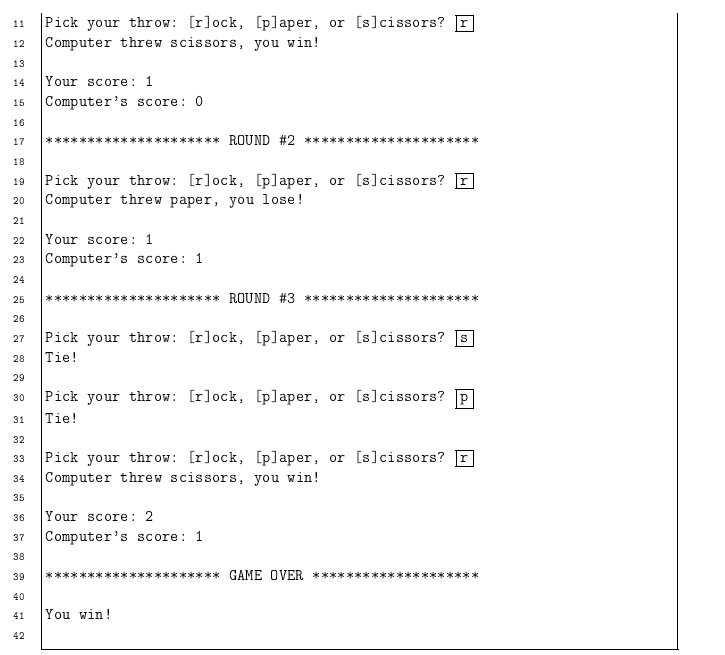 Solved PYTHON 3.5 How can i make my code repeat the rounds? | Chegg.com