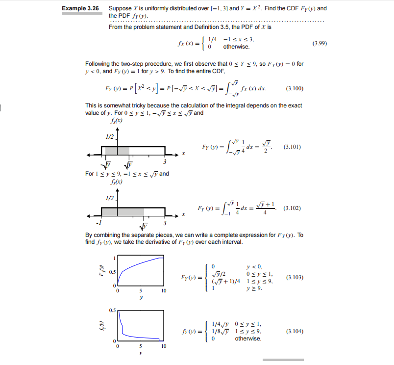 Solved 7. Consider X as a uniform distribution over [-1, 3] | Chegg.com
