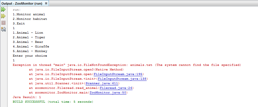 Solved I have to create a monitoring System for a Zookeeper. | Chegg.com