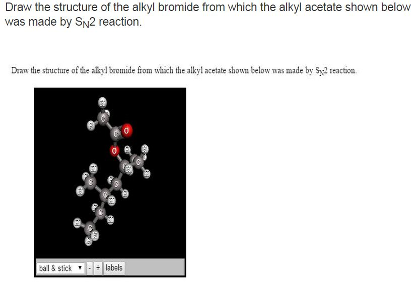 Solved Draw the structure of the alkyl bromide from which | Chegg.com
