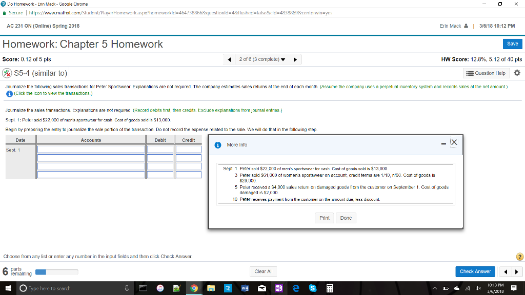 Solved Do Homework-Enn Mack-Google Chrome 0 Secure https | Chegg.com