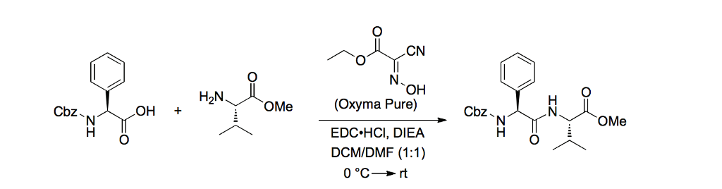 Solved Cbz OH CN OH H2Ns OMe (Oxyma Pure) EDC HCl, DIEA | Chegg.com