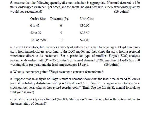Hello! I need help solving this problem manually, | Chegg.com