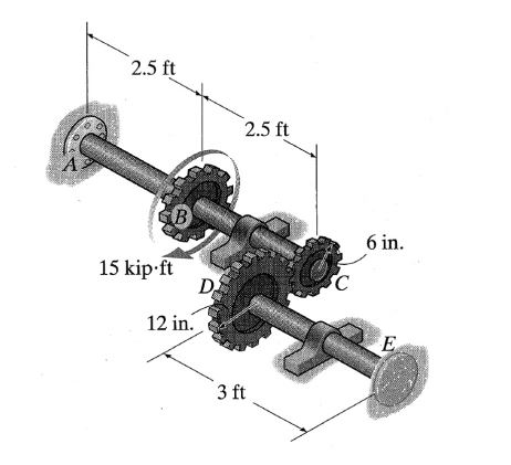 Solved The two solid shafts represented in Figure 3 are made | Chegg.com
