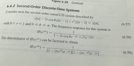 Solved A. For the second order discrete-time system (Section | Chegg.com
