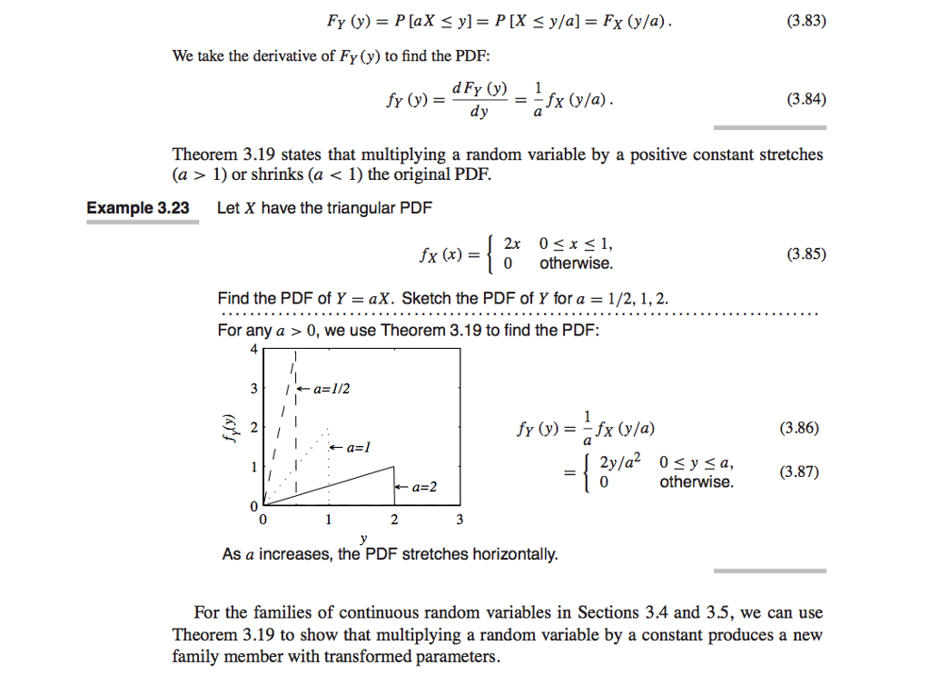 Solved Example 3.26 Suppose X is uniformly distributed over | Chegg.com