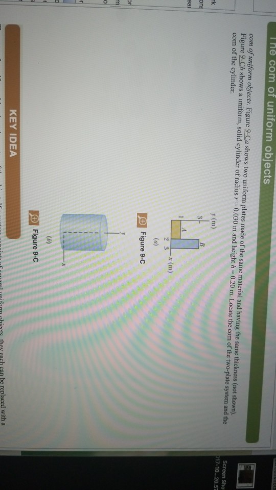 Solved He Com Of Uniform Objects Com Of Uniform Objects 
