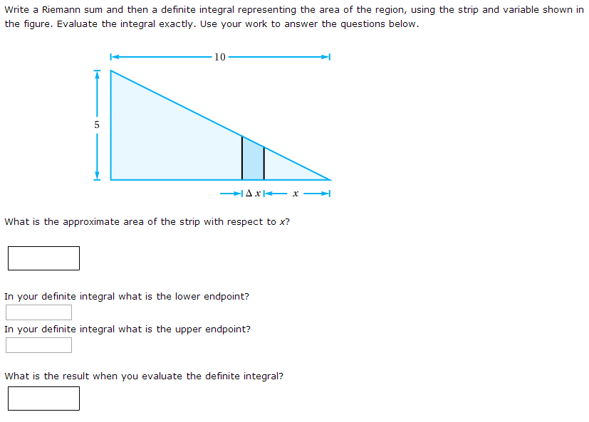 Solved rite a Riemann sum and then a definite integral | Chegg.com