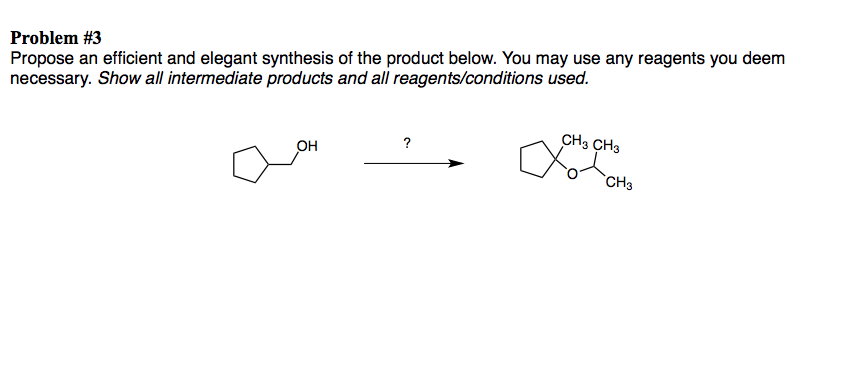 Solved Propose an efficient and elegant synthesis of the | Chegg.com