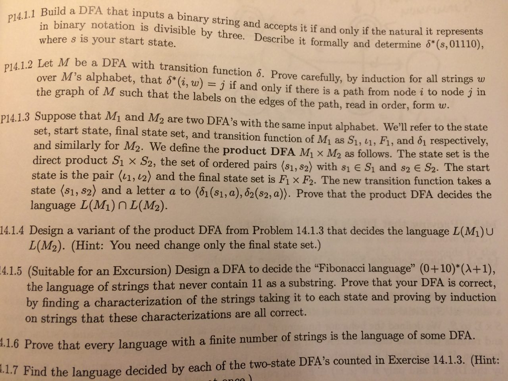 Solved Build a DFA that inputs a binary string and accepts | Chegg.com