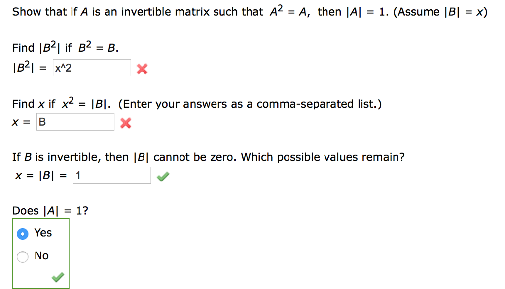 Solved Show that if A is an invertible matrix such that A^2 | Chegg.com