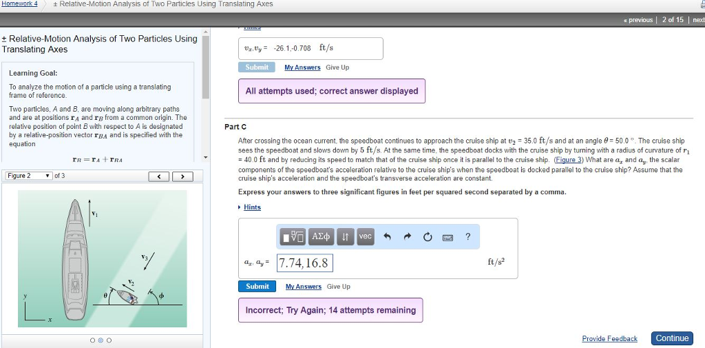 Solved Homework 4 ± Relative-Motion Analysis of Two | Chegg.com