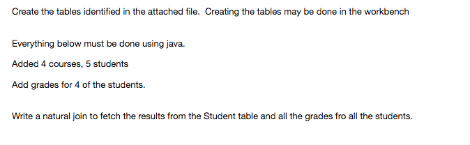 1 E REATE TABLE "Student. StudentId INT NOT NULL AUTO | Chegg.com