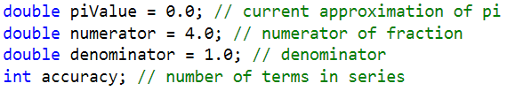 Solved Calculate The Value Of π From The Infinite Series