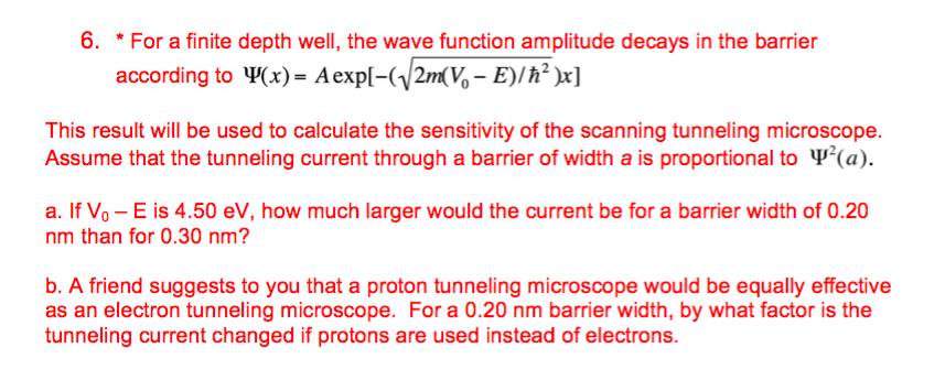 Solved astir For a finite depth well, the wave function | Chegg.com