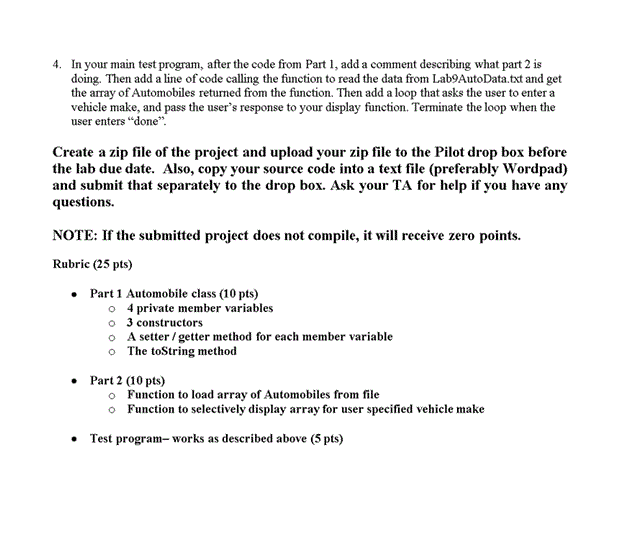 Solved CS1180 Lab 9 Students will learn how to create a | Chegg.com