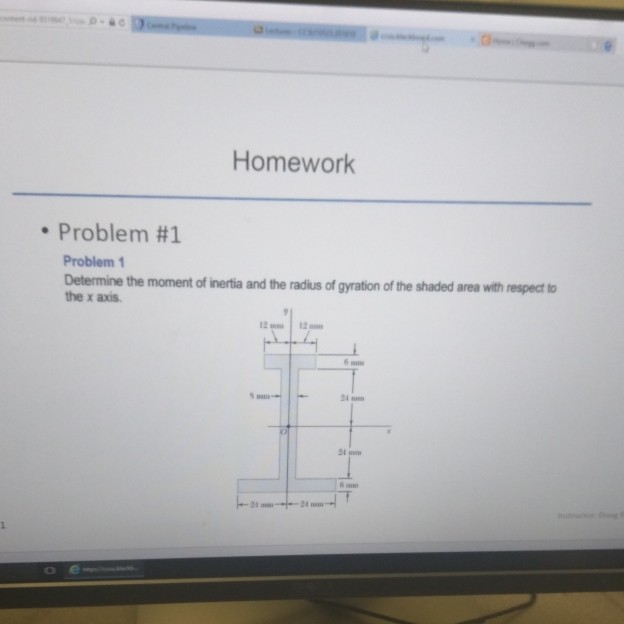 Solved Homework . Problem #1 Problem 1 Determine the moment | Chegg.com Solved Homework . Problem #1 Problem 1 Determine the moment | Chegg.com