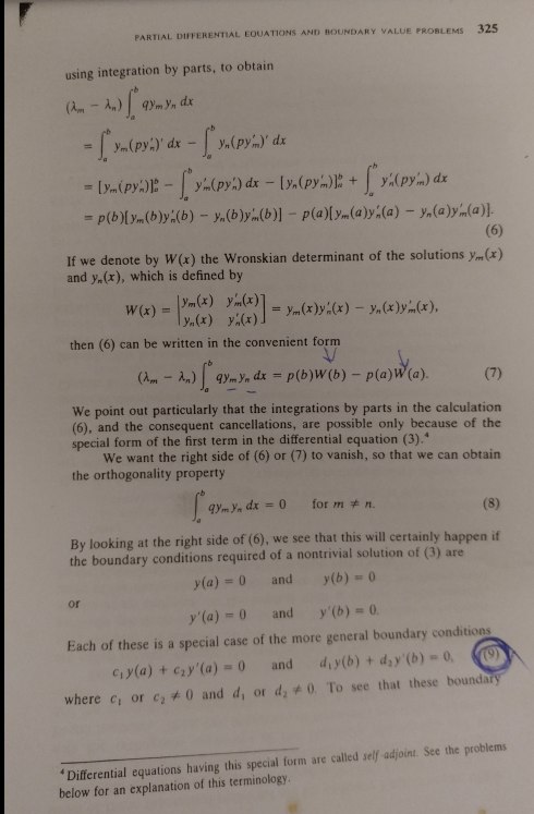 Solved 10. Consider the following self-adjoint boundary | Chegg.com