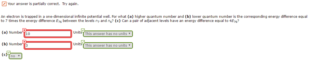 Solved An Electron Is Trapped In A One Dimensional Infinite