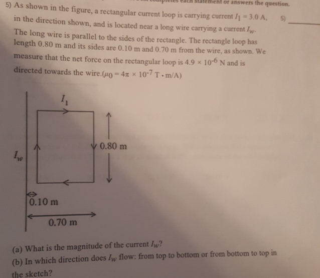 Solved As shown in the figure, a rectangular current loop is | Chegg.com