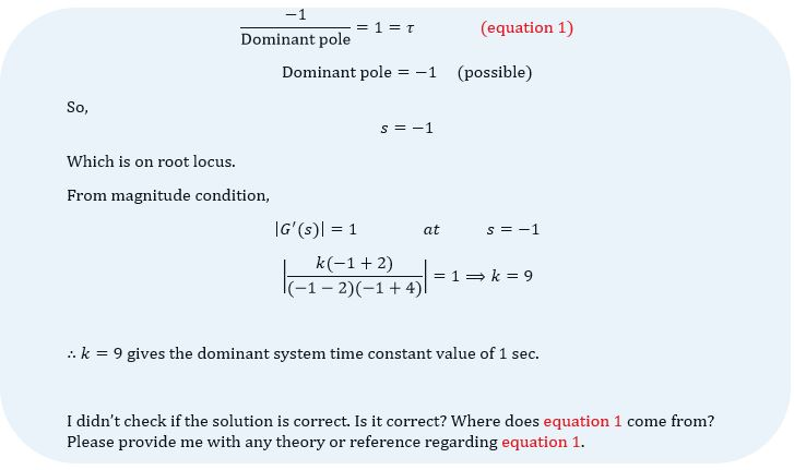 Solved Topic: Control Systems Engineering. (s +2) k (s+2) | Chegg.com