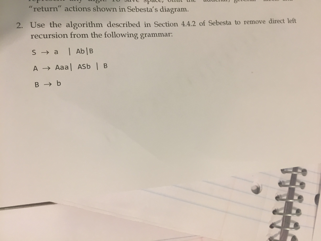 Solved Use the algorithmn described in Section 4.42 of | Chegg.com