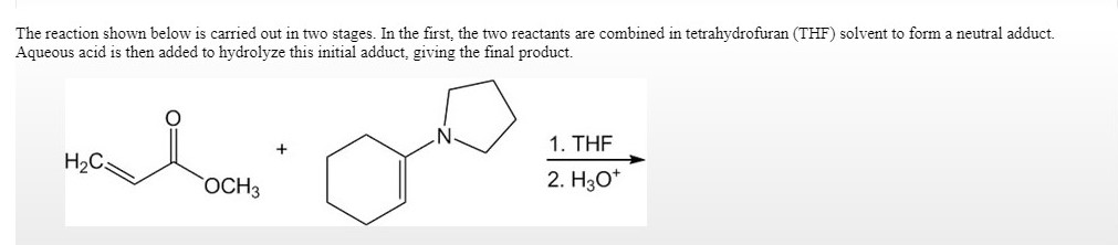 Solved The reaction shown below is carried out in two | Chegg.com