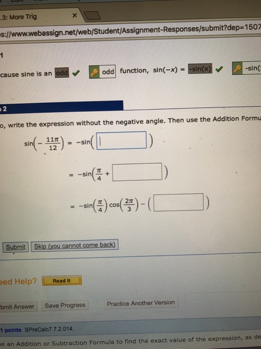 Solved Write the expression without the negative angle. | Chegg.com Solved Write the expression without the negative angle. | Chegg.com