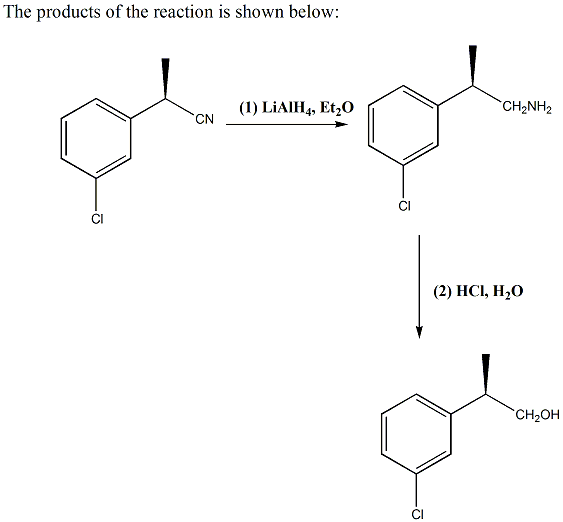 Solved How come the LiAlH4 reacts with the CN group rather | Chegg.com