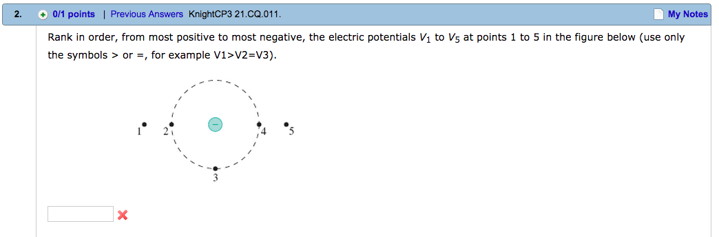 Solved 2. Rank in order, from most positive to most | Chegg.com