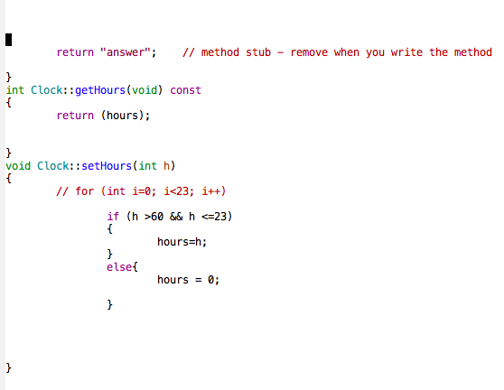 Solved Lesson 1 - Week 2 clock.h - Clock Class - 11 Member | Chegg.com