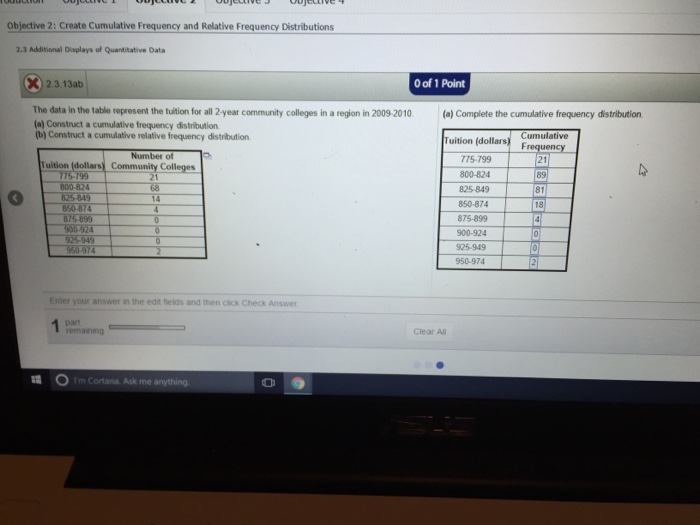 Solved The data in the table represent the tuition for all | Chegg.com