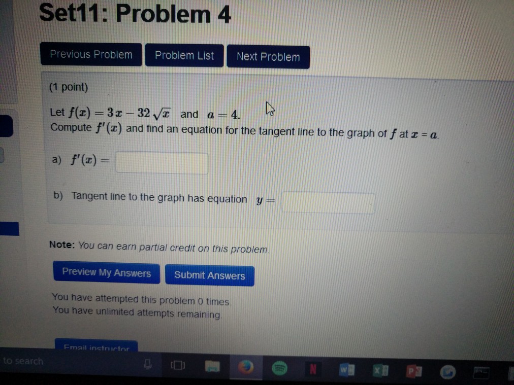 Solved Set11: Problem 4 Previous Problem Problem List Next | Chegg.com