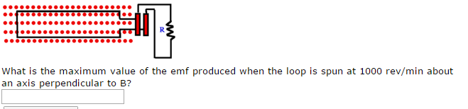 Solved What is the maximum value of the emf produced when | Chegg.com