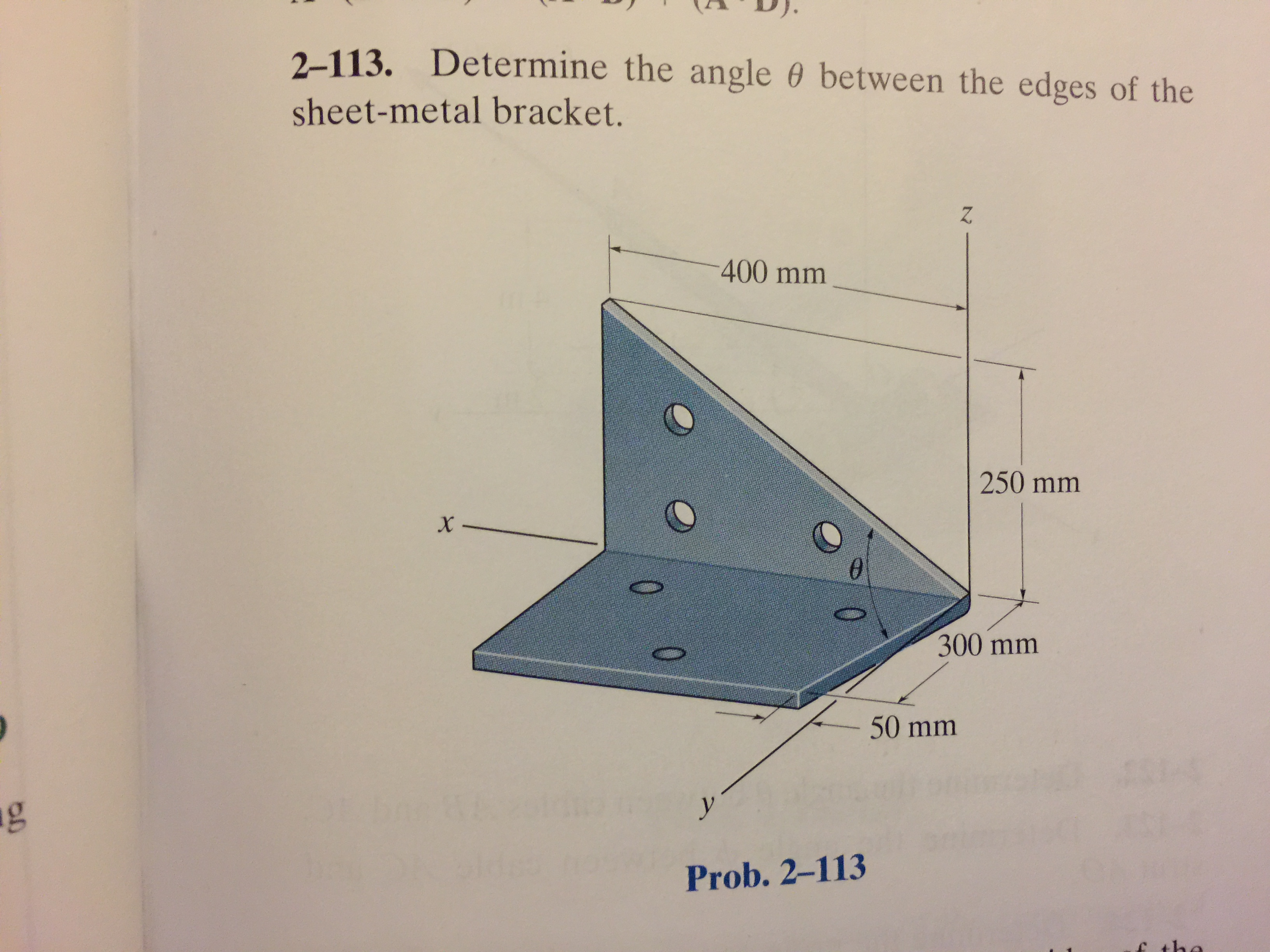 Solved Determine The Magnitude Of The Projection Of Force F