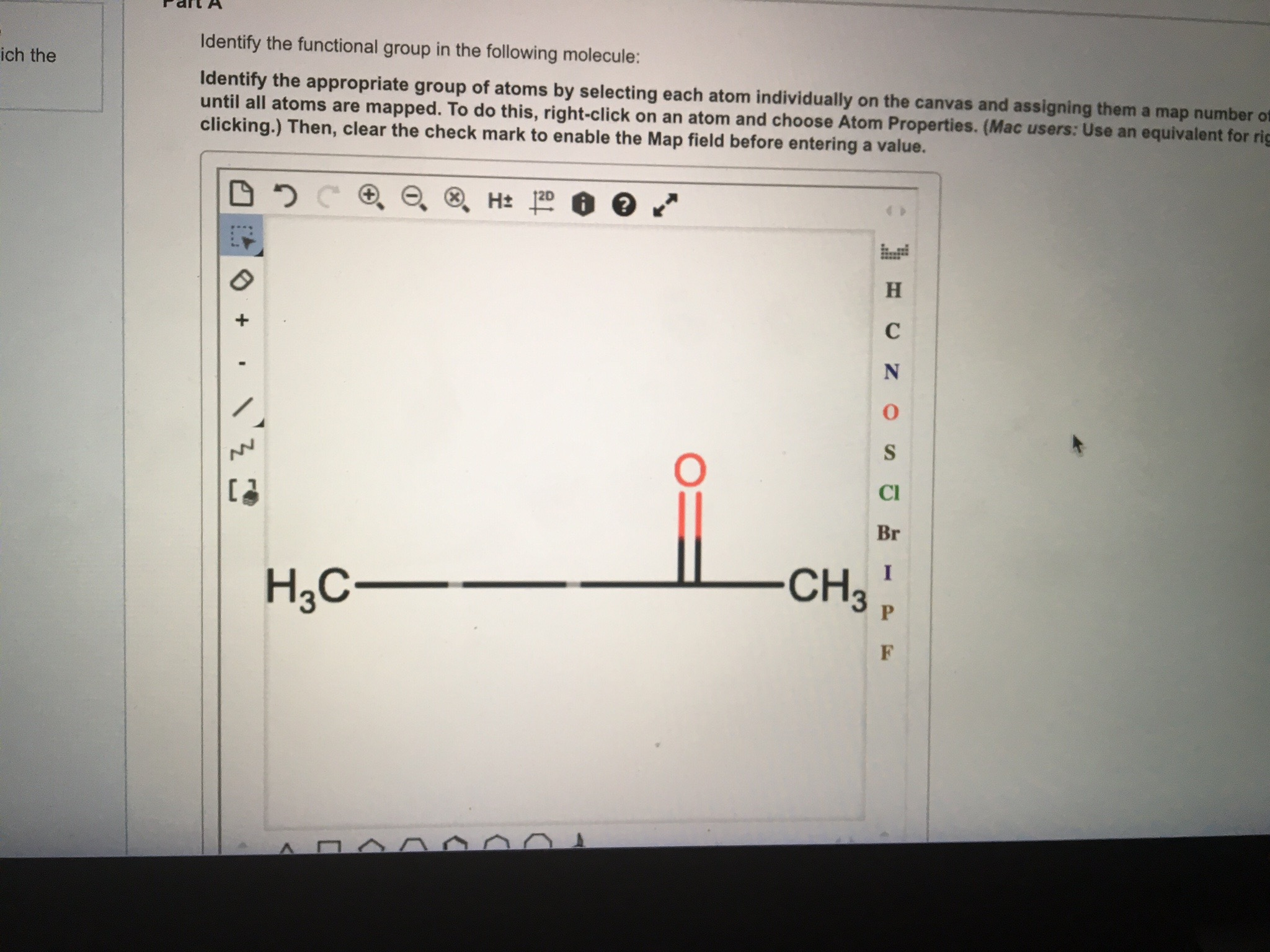 Solved Identify the appropriate group of atoms by | Chegg.com