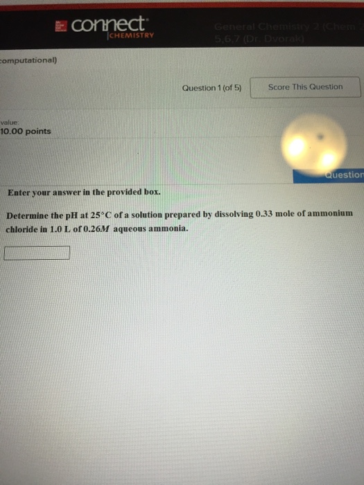 Solved Enter your answer in the provided box. Determine the | Chegg.com