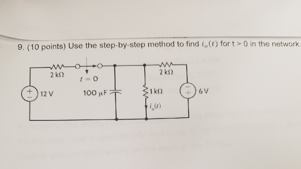 Solved 9. (10 points) Use the step-by-step method to find | Chegg.com Solved 9. (10 points) Use the step-by-step method to find | Chegg.com