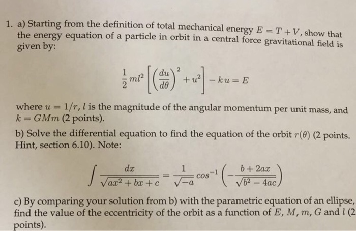 Definition Of Mechanical Energy