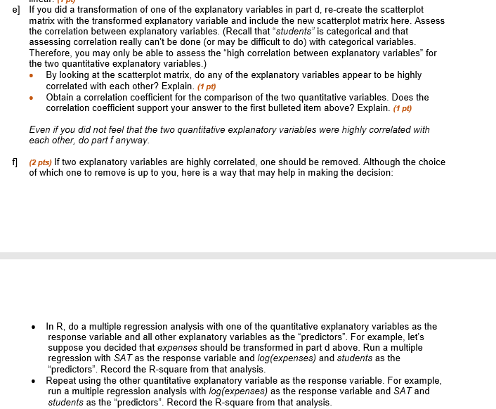 ST 352 Assignment 6: Inference using Multiple Linear | Chegg.com