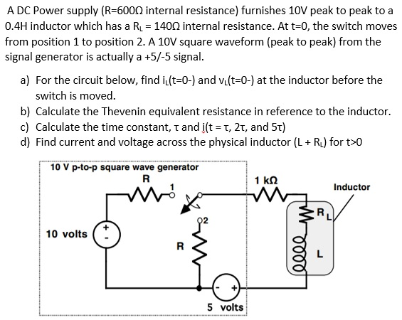 Solved NOTE: The switch has a "make before break" action, | Chegg.com