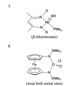 Solved Provide the MLXZ classification, valence, d-electron | Chegg.com