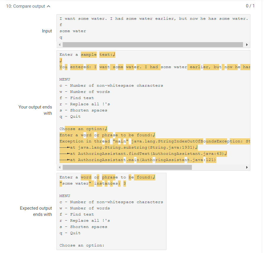 Solved 6 16 Ch 6 Program Authoring Assistant Java